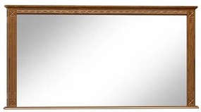 MEBDOM Rustikální Zrcadlo z bukového dřeva 156 x 76 x 9