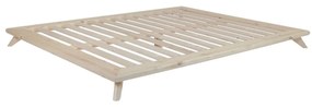 Dvoulůžková postel Karup Design Senza Bed Natural, 160 x 200 cm