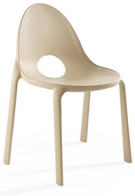 Židle Drop Barva sedáku a opěradla z recyklovaného plastu: Sand IS514
