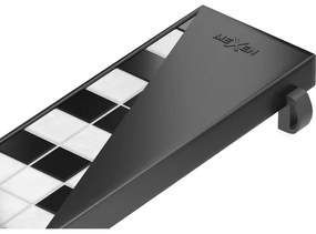 Mexen Flat M13 krytka 2v1 pro lineární odtok 80 cm, černá - 1719080