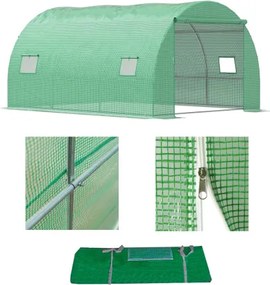 Velaco Zahradní fóliovník TF 04G, 4x2,5 m, zelený
