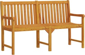 Zahradní lavice 150 cm masivní akáciové dřevo 316611