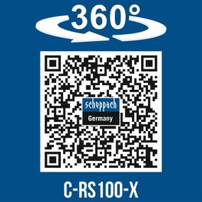 Scheppach C-RS100-X 20V IXES - akumulátorová ocasová pila (bez akumulátoru a nabíječky)