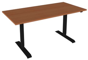 NOBL Dynamic Elektr. nastavitelný polohovací stůl 160x80 Dynamic Dekor stolové desky: třešeň, Barva podnože: černá