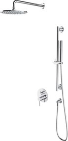 OMNIRES Y - Sprchový set s baterií pod omítku, s tělesem, průměr 25 cm, chrom SYSY47CR
