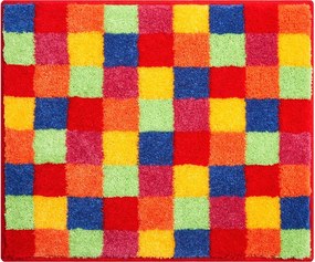 LineaDue JOCYLIN - Koupelnová předložka vícebarevná Rozměr: 40x50 cm