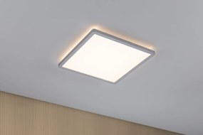 Paulmann 70994 Atria Shine, matně chromové stropní LED svítidlo s korónou, 16W LED 3000K, 29x29cm