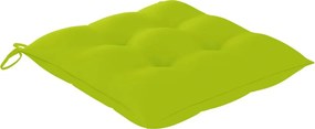 vidaXL Zahradní židle s mi poduškami 2 ks masivní teak [3062513] Barva: antracitová