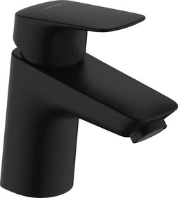 Hansgrohe Logis, umyvadlová baterie 70 s odtokovou soupravou s táhlem, černá matná, HAN-71070670
