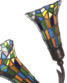 Stolní lampa Tiffany Old – 46x28x63 cm