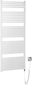 Aqualine - Topné těleso TONDI-E 60x169 cm, 800W, bílá DE490T