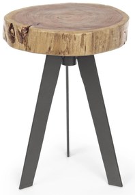 BIZZOTTO Kulatý odkládací stolek ARON ø32 cm 0745482