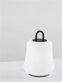 NV 9002877 Venkovní stolní lampa JIGRA černý hliník a akryl LED 2W 3000K 3,7V 339st. IP54 vypínač na těle / USB kabel - NOVA LUCE