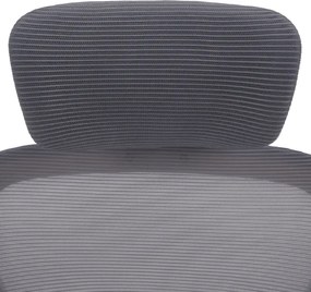 Ergonomická kancelářská židle IMPERIAL - šedá síťovina
