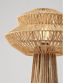 Provazová stojací lampa v přírodní barvě (výška 90,5 cm) Nua – Nova Luce