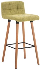 Bhm germany Barová židle Lincoln, textil, zelená