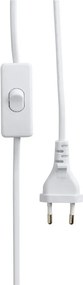 Šedá/béžová lněná stolní lampa (výška 39 cm) Niko – Ellos Home