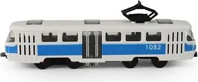 RAPPA Tramvaj modrá 16 cm / Setrvačníkový pohon / Otevírací dveře