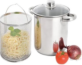 Nerezový hrnec na těstoviny 4,2 l