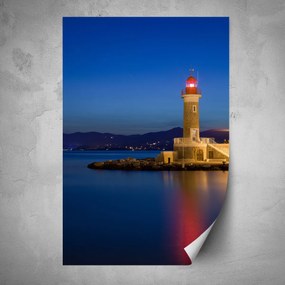 Plakát - Osvícený maják (80x120 cm) - PopyDesign