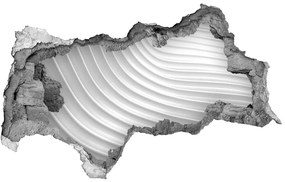 Wallmuralia Díra 3D fototapeta na stěnu Abstrakce linie 95x73 cm