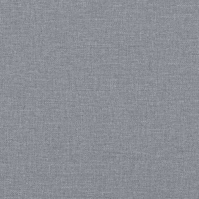 2dílná sedací souprava s poduškami světle šedá textil 3201568