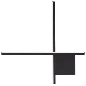 Designové nástěnné svítidlo Cross 50 černá