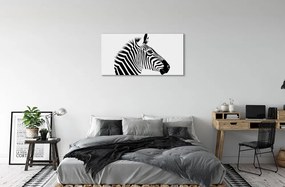 Obrazy na plátně Ilustrace zebra 125x50 cm