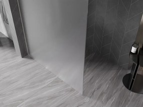 Mexen, Mexen Kioto-X sprchová stěna 50 x 200 cm, matná 10 mm, matný nikl - 800-050-101-97-30-X