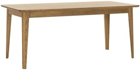 OnaDnes -20% Masivní dubový jídelní stůl Cioata Atlas 210 x 90 cm se zásuvkou