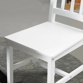 Goleto Sada 2 jídelních židlí Ori |bílé