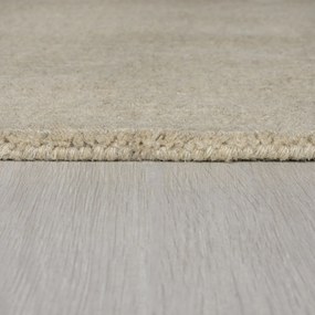 Flair Rugs koberce Kusový ručně tkaný koberec Tuscany Textured Wool Border Natural Rozměry koberců: 60x230