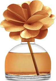 Muhà Flower difuzér s dřevěnou květinou Cedro e Bergamotto Objem: 200 ml