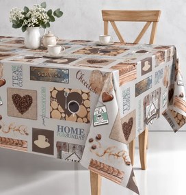 Ubrus PVC M-171B - Srdíčka, Role 140cm x 20m