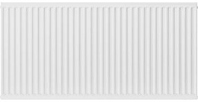 Mexen C11, ocelový panelový radiátor 600 x 600 mm, boční připojení, 560 W, bílá, W411-060-060-00