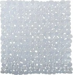 MSV protiskluzová podložka do sprchy GALETS průhledná / PVC / 53 x 53