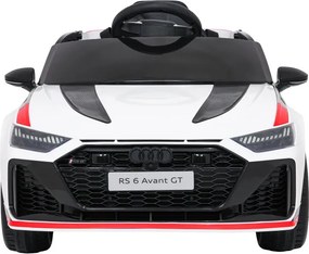 Elektrické autíčko Audi RS6 Avant GT bílé