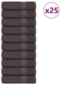 Ručníky FROGN 25 ks antracitové 100x150 cm 360 g/m² 136692