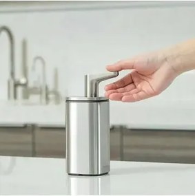 Simplehuman Dávkovač mýdla a desinfekce  Pulse - 295 ml / nerez ocel