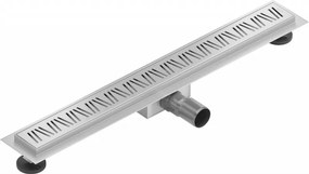 Mexen Flat nerezový sprchový žlab 60 cm vzor M22, 1029060-15