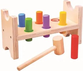 Bigjigs Baby Dřevěná zatloukačka / od 12 měsíců