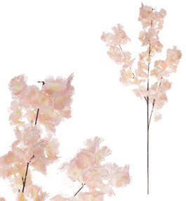 Autronic Třešňové květy, umělá větev, meruňková barva