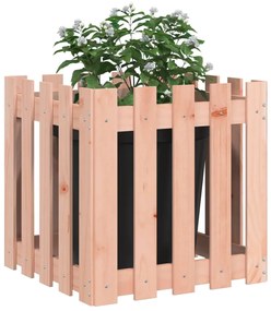 Zahradní truhlík plotový design 50x50x50 cm masivní douglaska