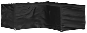 Plachta na zahradní nábytek tvar L 16 oček 215 x 215 x 70 cm 319315