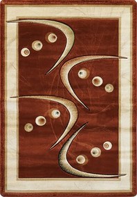 Berfin Dywany, Kusový koberec Adora 5566 V (Vizon), 140x190, hnědá, chodba / předsíň