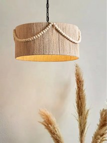 Toolight Toolight, stropní svítidlo 40cm, 1xE27, APP1741-1CP, přírodní hnědá, OSW-05123