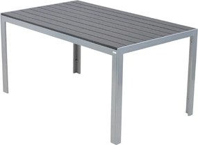 Zahradní sestava Ibiza Pollywood 150 cm Silver / Black 6+1