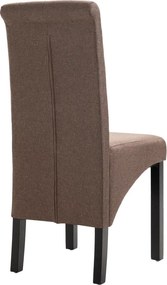 vidaXL Jídelní židle 2 ks textil [248988] Barva: Béžová