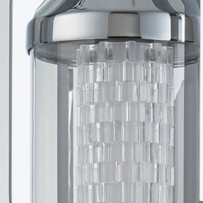 Luxusní nástěnné světlo Eurofase Espada Chrom 50 cm LED 18W
