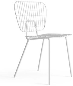Audo Copenhagen Menu designové židle WM String Dining Chair (bílá)